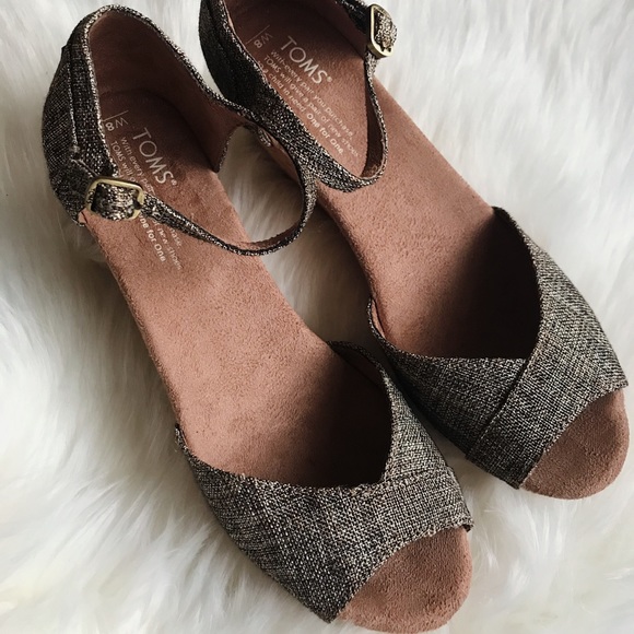 Toms | Shoes | Toms Wedge Platform Sandal | Poshmark